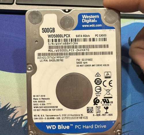 Hdd 2.5 500 gb