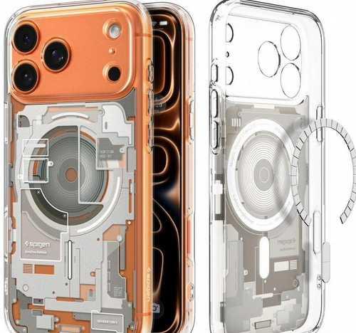 Чехол Spigen Ultra Hybrid iPhone 17 ProMax прозр