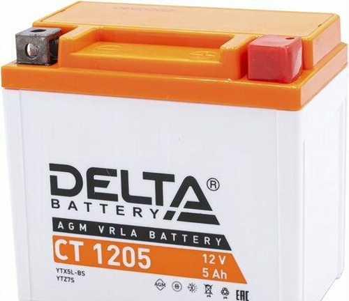 Аккумулятор delta CT 1205 12V (ytx5l-BS, ytz7s) 5