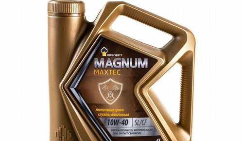 Роснефть Magnum Maxtec 10w-40 п/синт. 4л. (SL