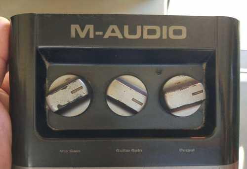 Звуковая карта m audio