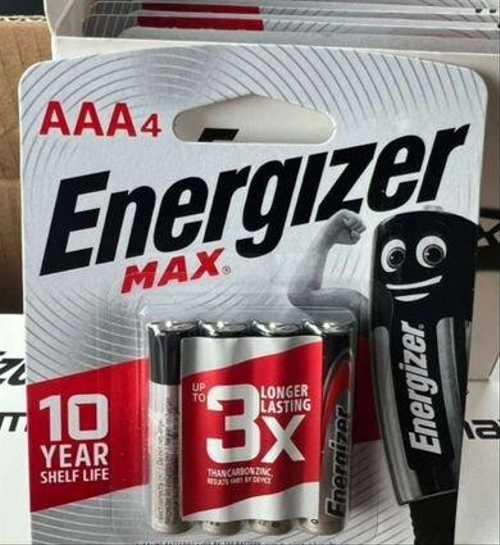 Батарейки Energizer Max 4шт