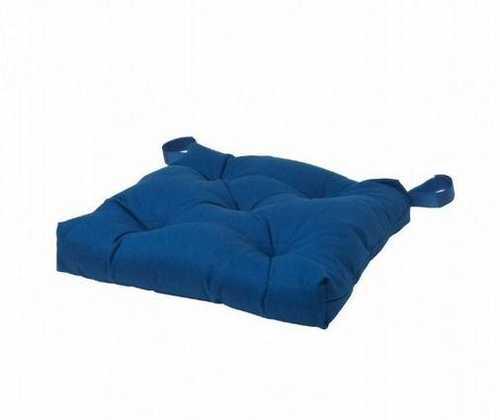 Подушка на стул, синий IKEA Икеа новая