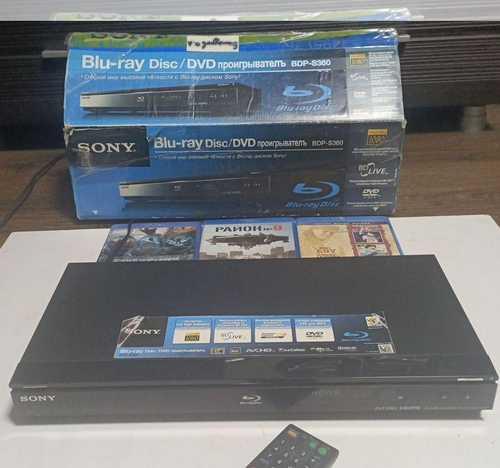 Blu-ray /DVD проигрыватель Sony BDP-S360