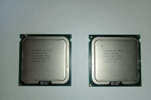 4 ядерные процессоры Xeon E5430