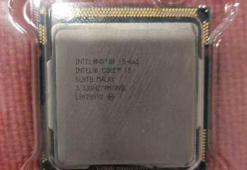 Процессор intel core i5 661