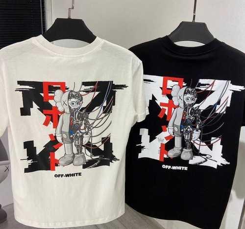 Футболка мужская off white premium