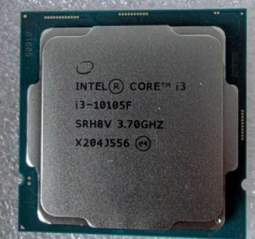 Процессор intel core i3 10100f, 10105f