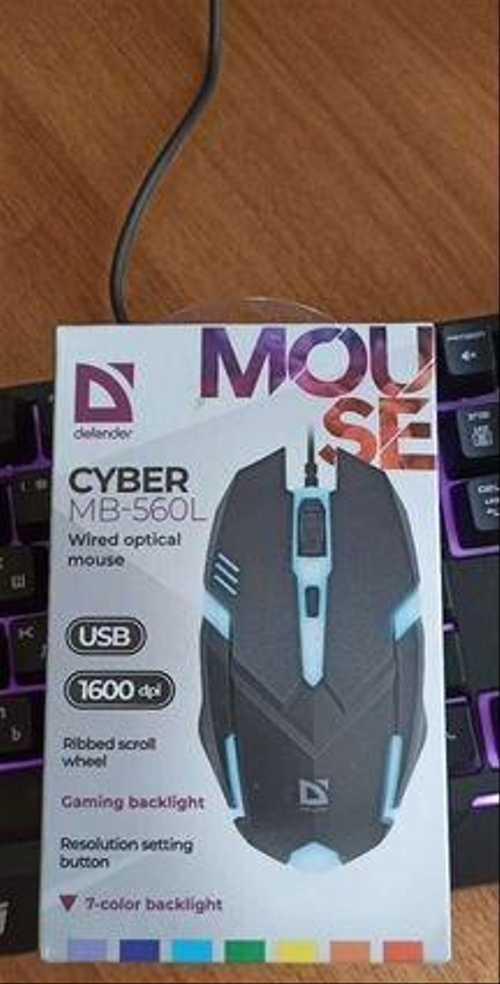 Игровая мышь defender cyber MB-560L