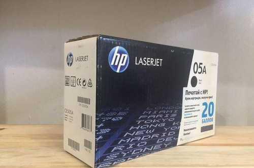 Картридж HP CE505A оригинал