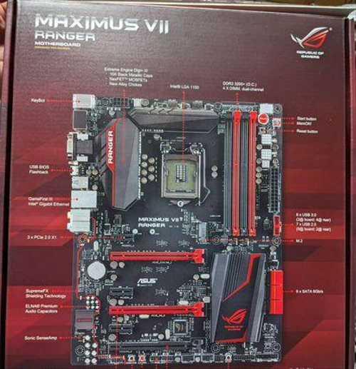 Z97 - новая - asus maximus VII ranger