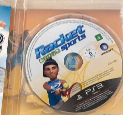 Диск с игрой Racket sports на ps3