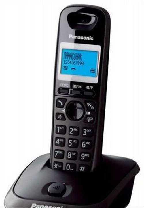 Радиотелефон dect Panasonic KX-tg2511ru dark grey