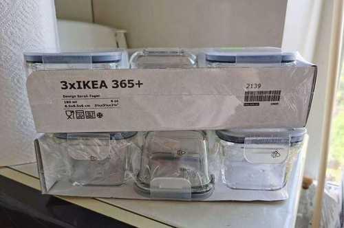 Стеклянные контейнеры IKEA 365