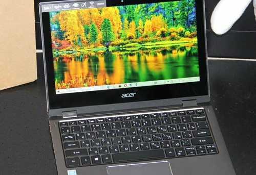 Сенсорный Acer 128гб озу 4гб экран 11.6"1920*1080