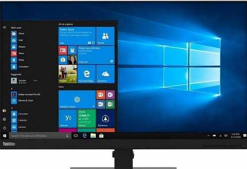 Монитор Lenovo 27 T27h-2L черный IPS 4ms 16:9 hdmi