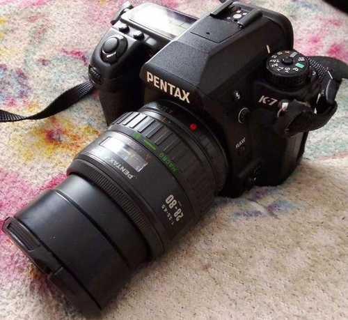 Зеркальный фотоаппарат Pentax k7