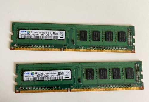 Оперативная память samsung 2GB 1Rx8 PC3-10600U