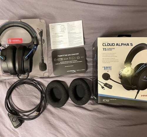 Проводные наушники HyperX Cloud Alpha S