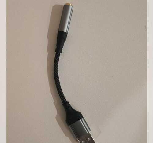 Переходник usb jack 3.5