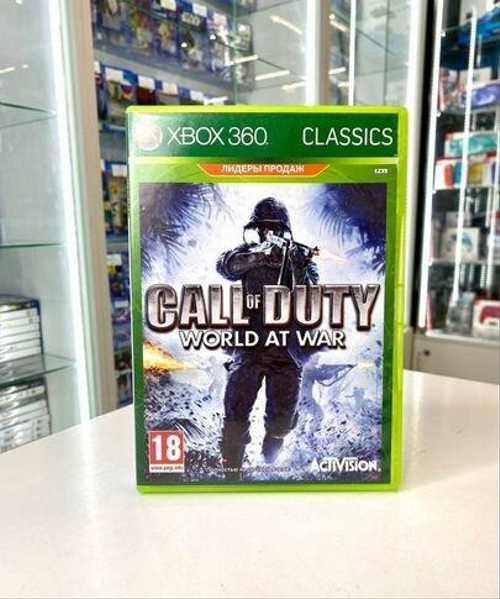 Call of Duty World AT War Xbox 360