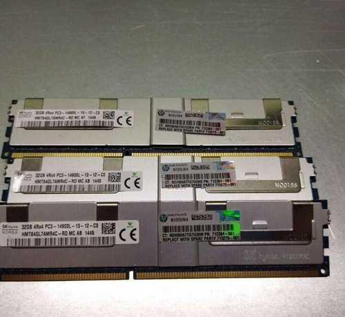 Оперативная память DDR3 32GB LRdimm 14900L 1866MHz