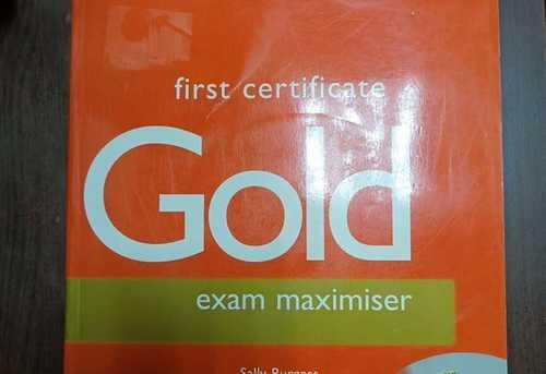 Учебник по английскому+диск Gold exam maximiser