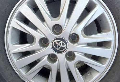 Колеса r15 диски Toyota резина Michelin X-ice3