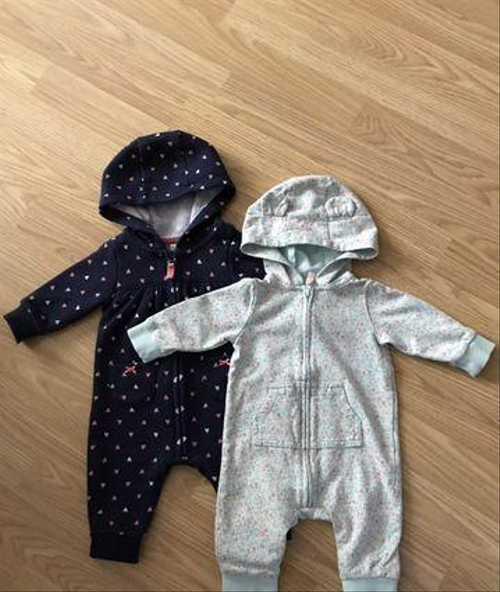 Комбинезоны Carters 62 размер