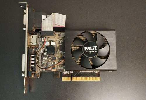 Видеокарта Palit GeForce GT 710 2G Б/У