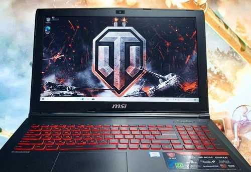 MSI для игр / Core i5 / GTX 1050 / 12GB / 256Gb