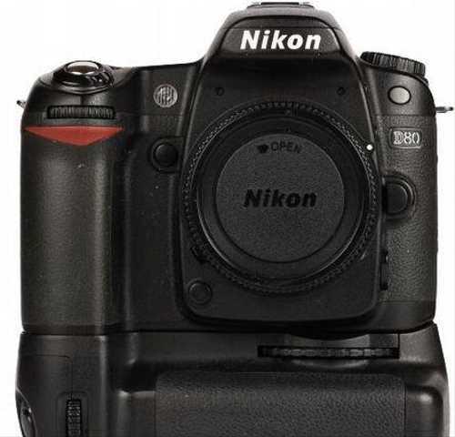 Фотоаппарат комиссионный Nikon D80 Body + бат.блок