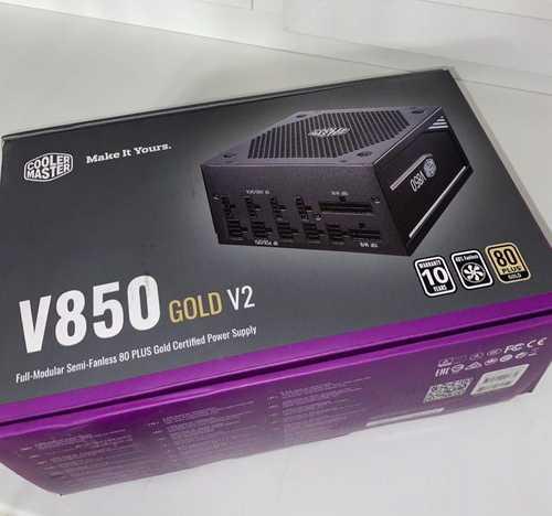 Блок питания Cooler Master V850 gold - V2