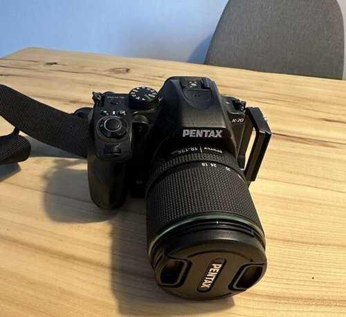 Зеркальный фотоаппарат Pentax K-70 Kit 18-135mm