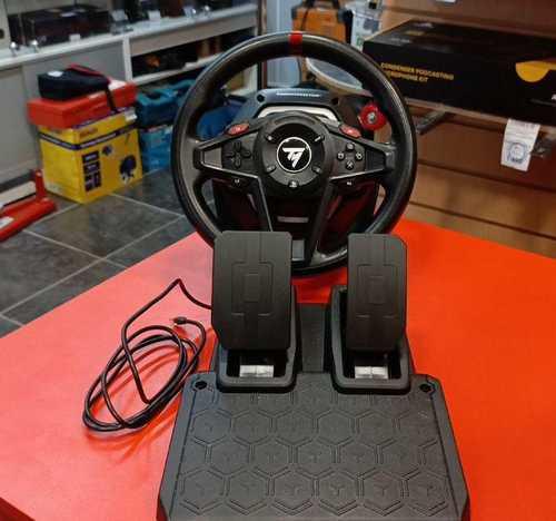 Руль с педалями Thrustmaster T128