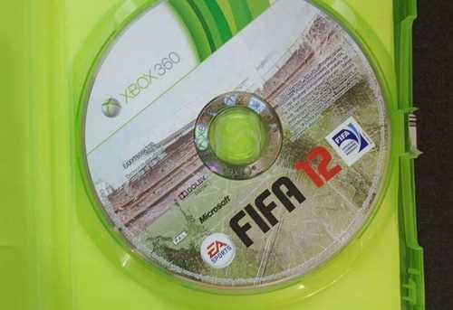 Fifa12 диск xbox360