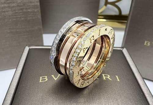 Кольцо bvlgari b.zero1 с бриллиантами