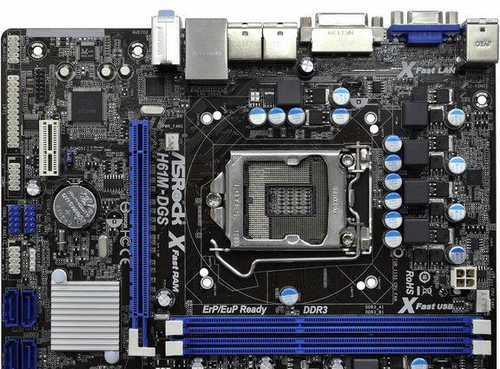 Материнская плата ASRock H61M-DGS