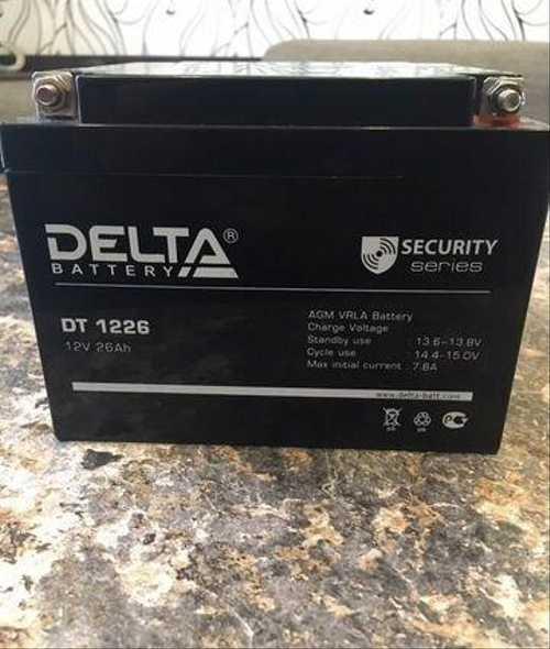 Аккумулятор delta DT 1226