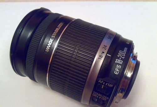 Объектив Canon EF-S 18-200 mm f/3.5-5.6 IS