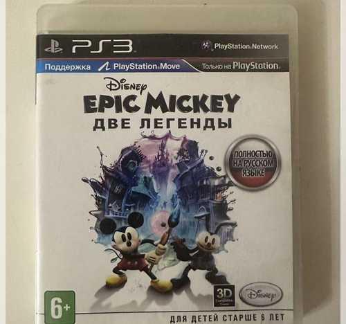 Epic mickey две легенды ps3