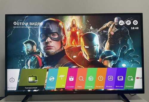 Огромный 50' LG smart tv 4k