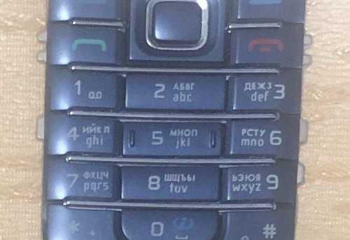Клавиатура для Nokia 6233 синяя