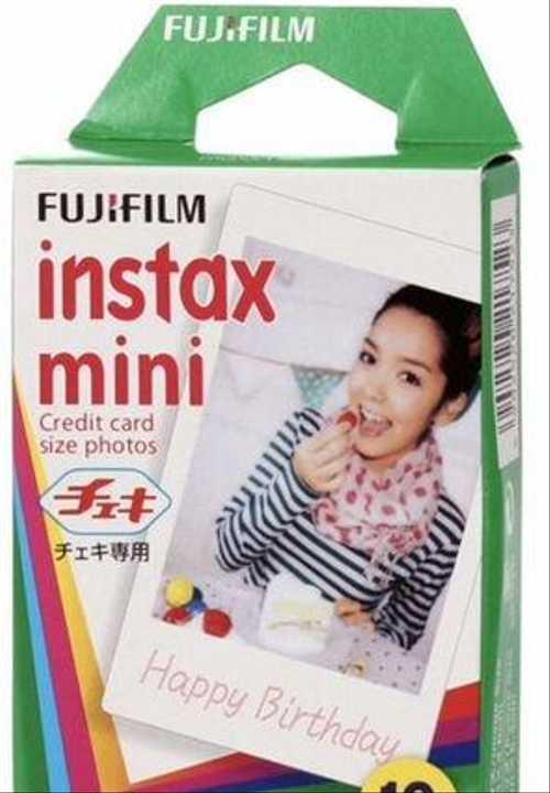 Картридж Fujifilm Colorfilm Instax Mini Glossy 10