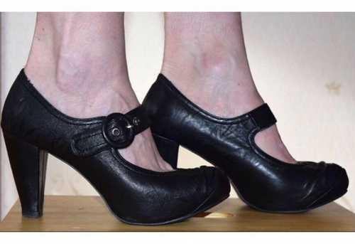 Туфли Carnaby женские 39 р черные