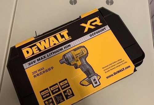 Гайковерт аккумуляторный dewalt dcf 880 nt