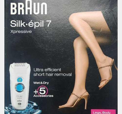 Эпилятор braun silk epil 7