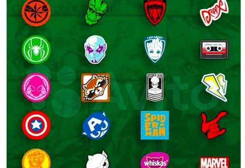 Начивки Marvel из Пятёрочки