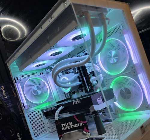 Белый красавчик ryzen 7 7800x3d   rtx 5070 ti