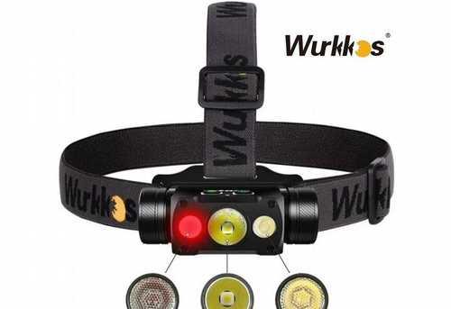 Налобный фонарь Wurkkos HD50 (новый) + АКБ